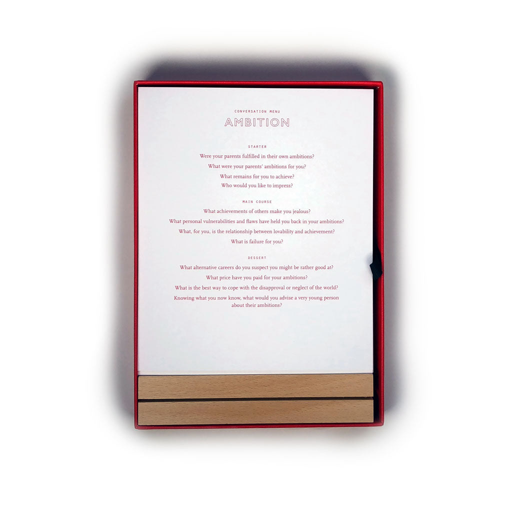 Conversation Menus - 20 Menus with 12 questions per menu, across varyi ...